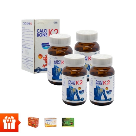 Combo 5 Hộp TPBVSK Calci Bone K2 Bổ Sung Canxi Trường Thọ Pharma (60 ...